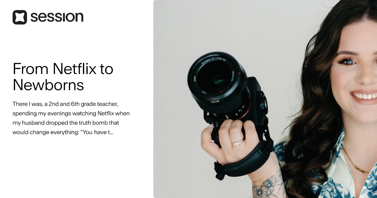 From Netflix to Newborns: Finding My Photography Focus Through Model ...